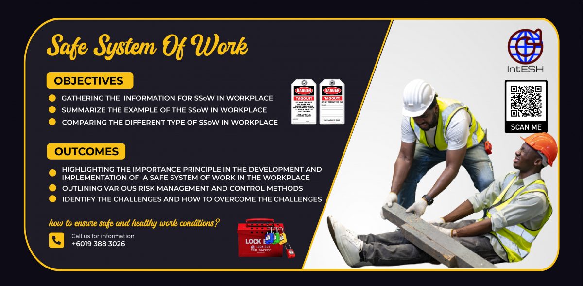 Safe System of Work (SSoW) – IntESH